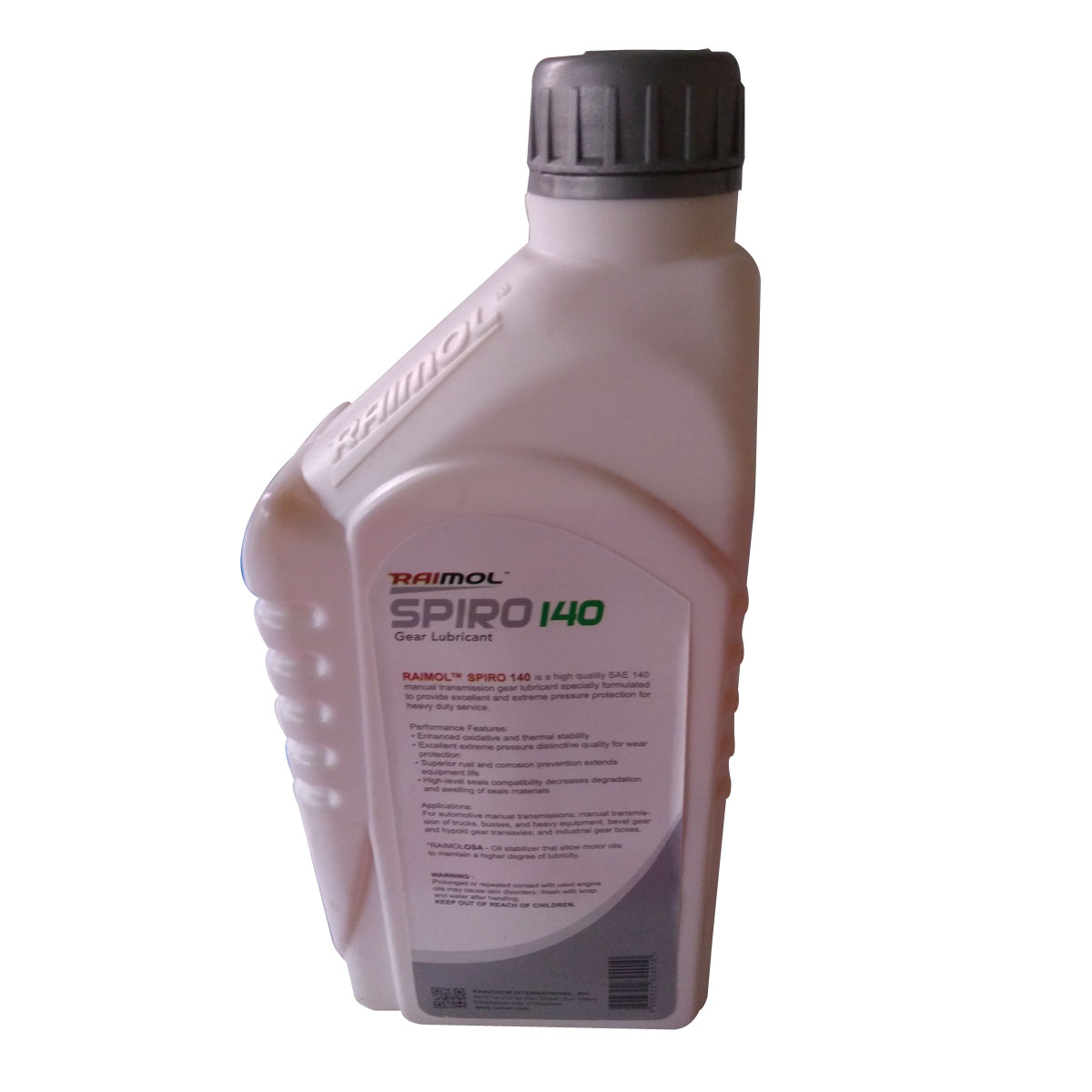 Raimol Gear Oil 140 Back – Zenith Hub