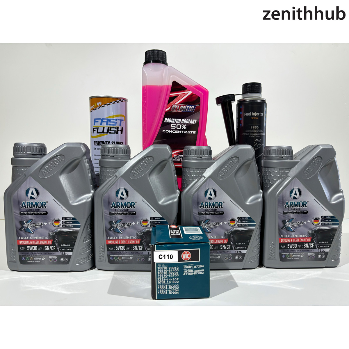 Toyota Vios 2010 – 2023 DIY Oil Change Package – Zenith Hub
