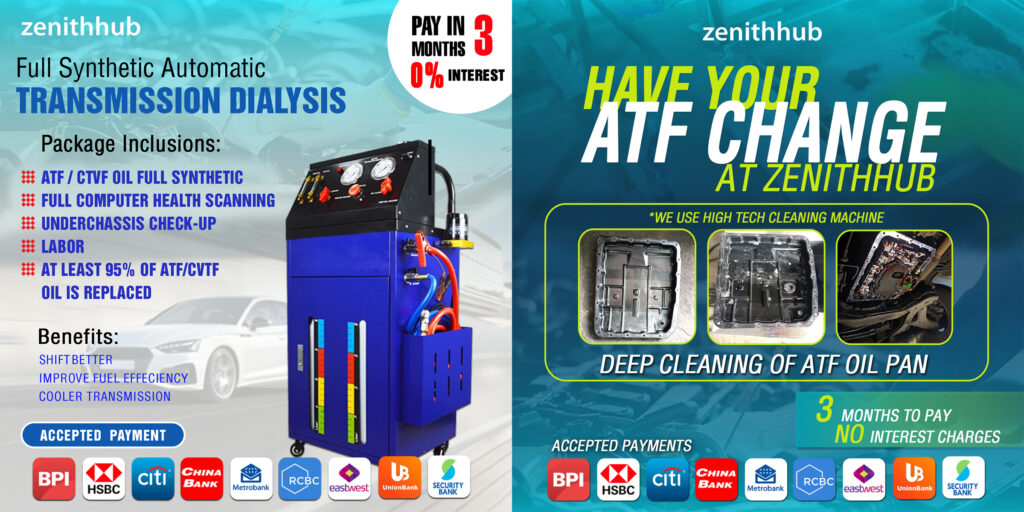 ATF / CVTF Replacement – Zenith Hub