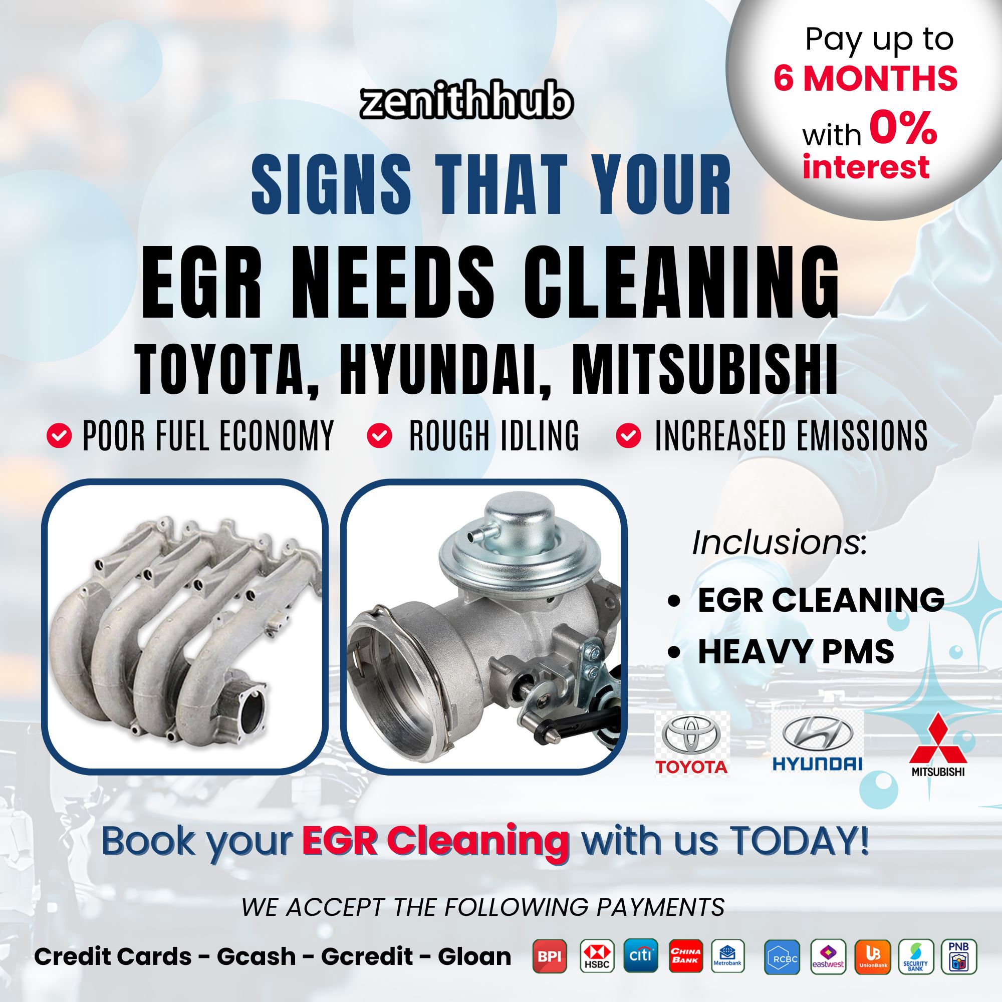 EGR Cleaning – Zenith Hub