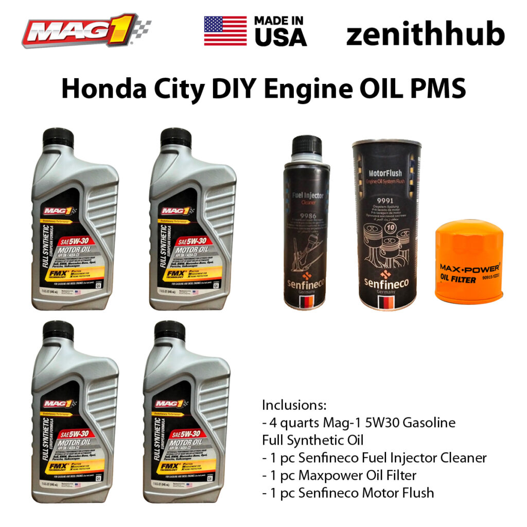 Oils + Filter Packages – Zenith Hub